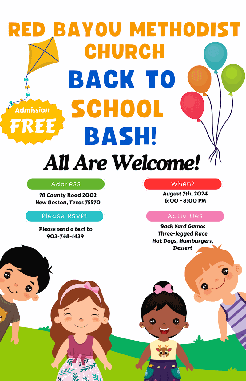 Red Bayou Methodist Church | New Boston TX